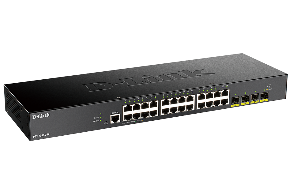 DGS-1250-28X|DGS-1250シリーズ|スイッチ|製品情報 | D-Link Japan