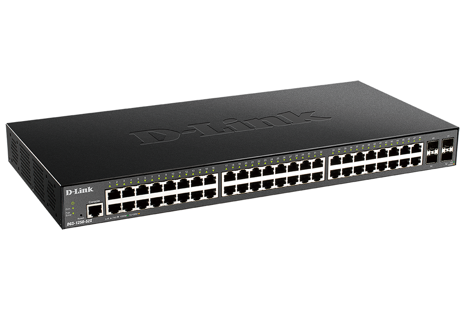 DGS-1250-52X|DGS-1250シリーズ|スイッチ|製品情報 | D-Link Japan